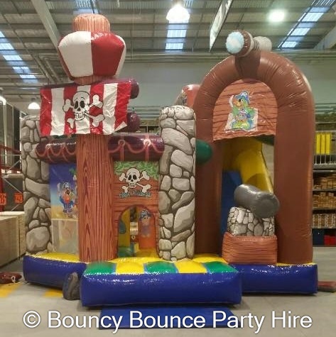 Pirate Bouncy Castle Slide Combo FOR SALE - Jumping Castle Hire in ...