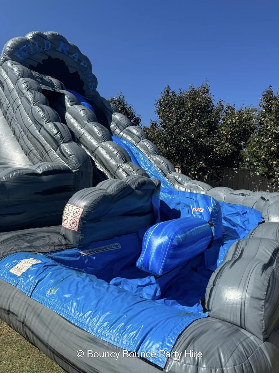 Wild Rapids Dual Lane Water Slide - Jumping Castle Hire in Rockingham ...